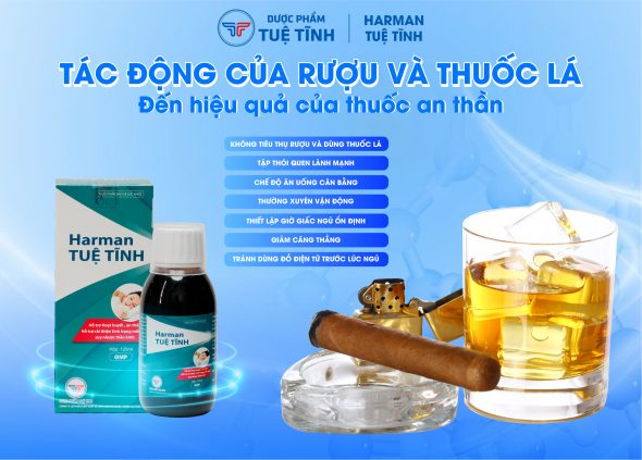 Tác động của rượu và thuốc lá đến hiệu quả của thuốc an thần - Dược ...